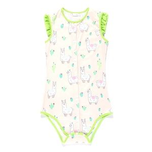 Envy Body Shop | Tops | Sweet Little Llama Romper Onesieabdlddlg | Poshmark